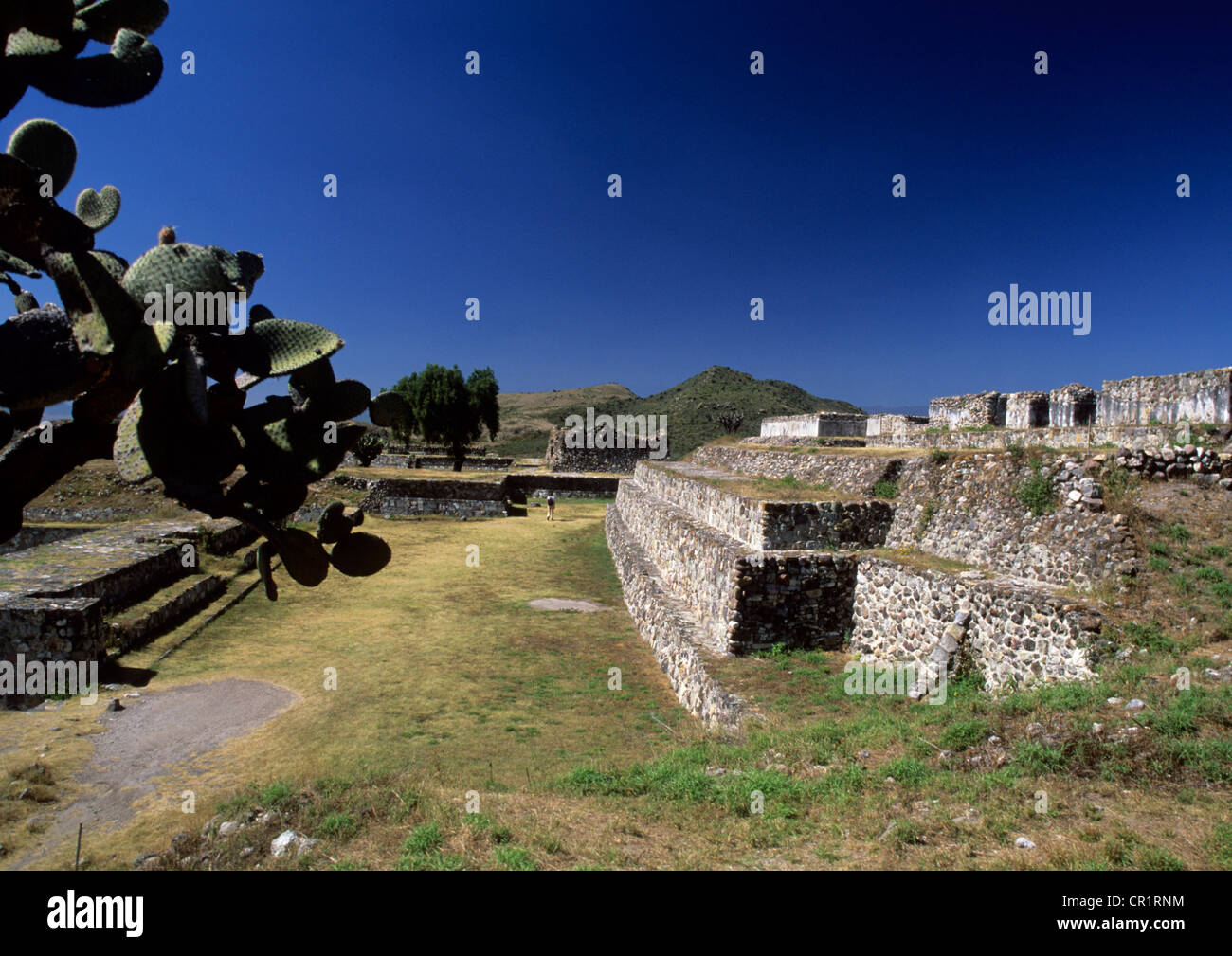 Mexico, Oaxaca State, the archeological site of Yagul Stock Photo - Alamy