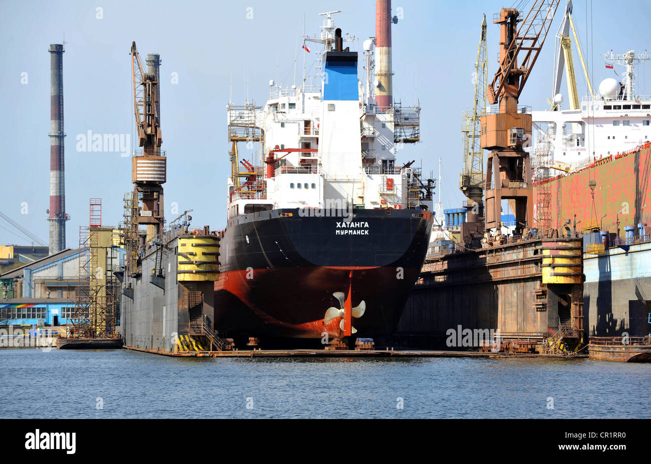 Docks, Gdansk, Poland Stock Photo - Alamy