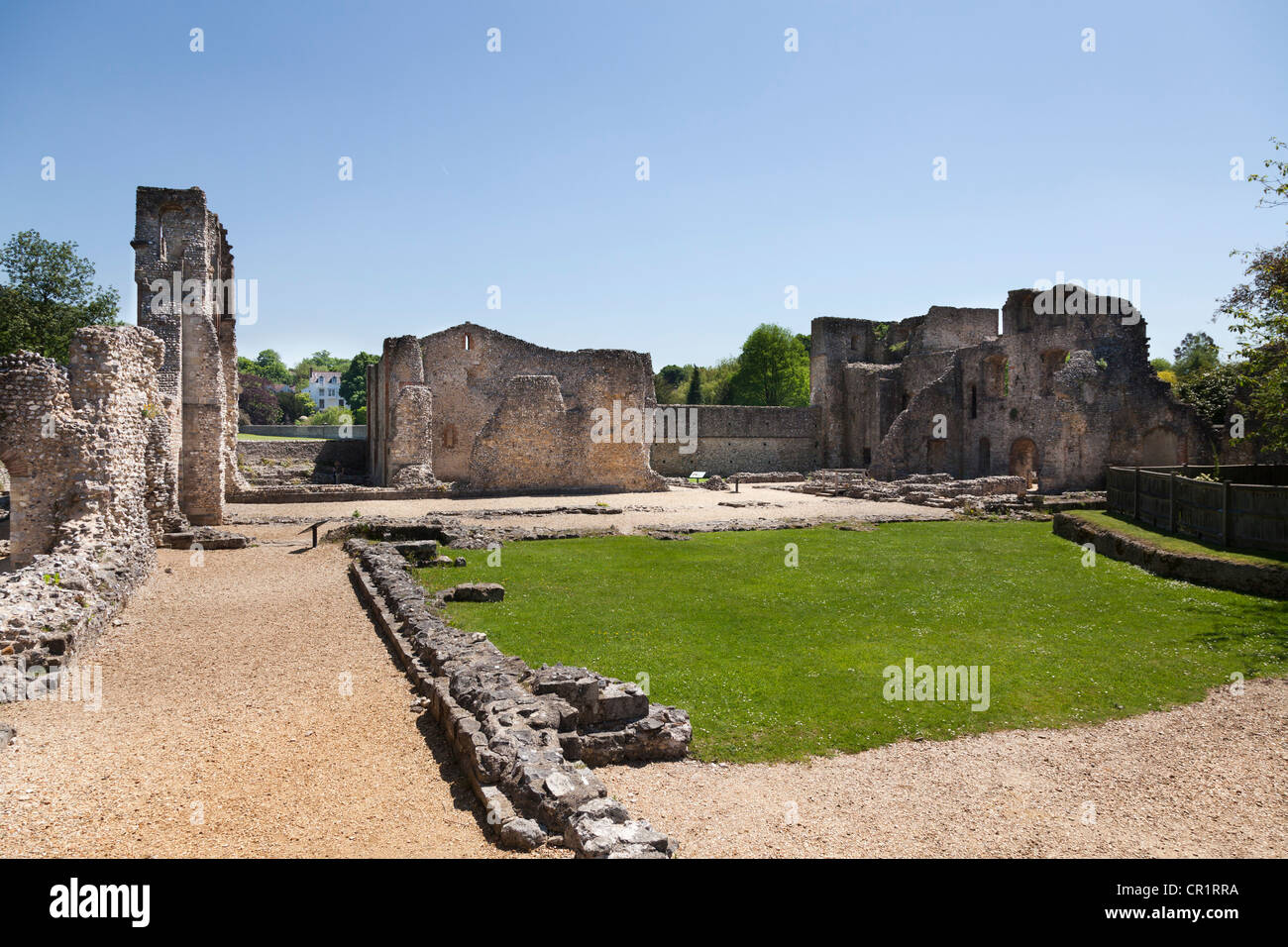 Wolvesey palace buildings hi-res stock photography and images - Alamy