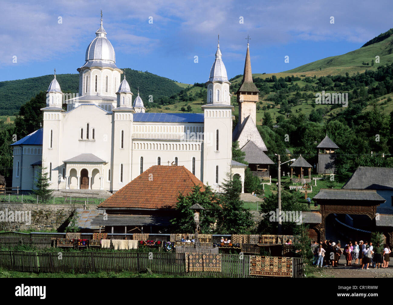Romania, Carpathian Mountains, Maramures, village of Botiza Stock Photo - Alamy