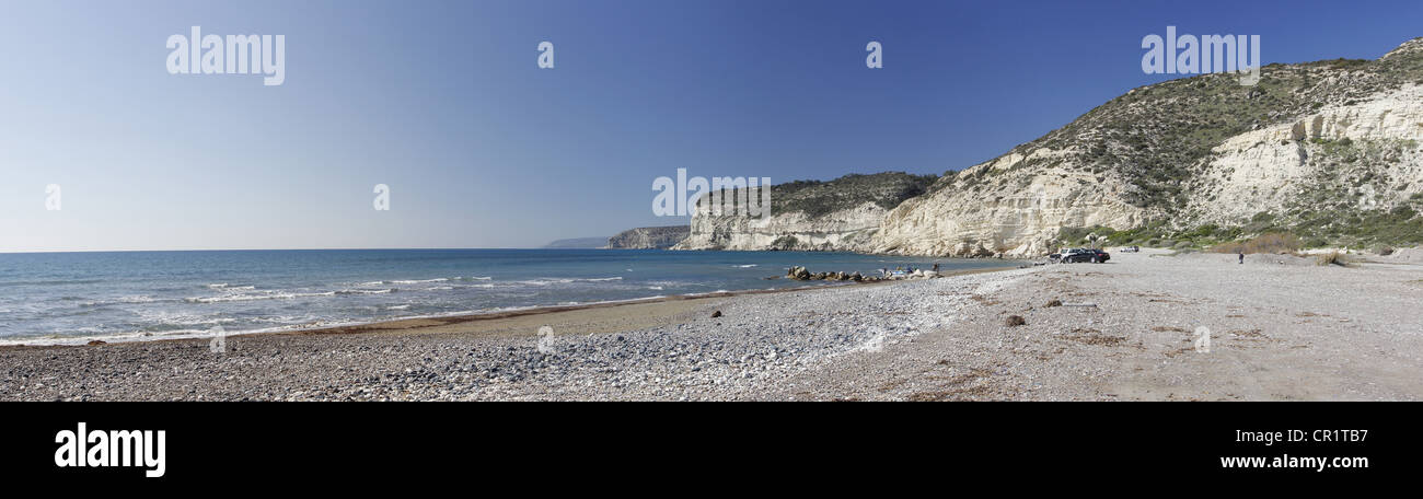 Beach, Episkopi Bay, Southern Cyprus, Cyprus, Europe Stock Photo - Alamy
