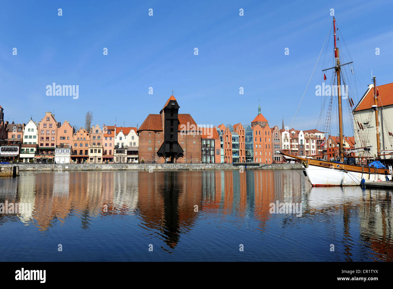 Harbourside, Gdansk, Poland Stock Photo - Alamy