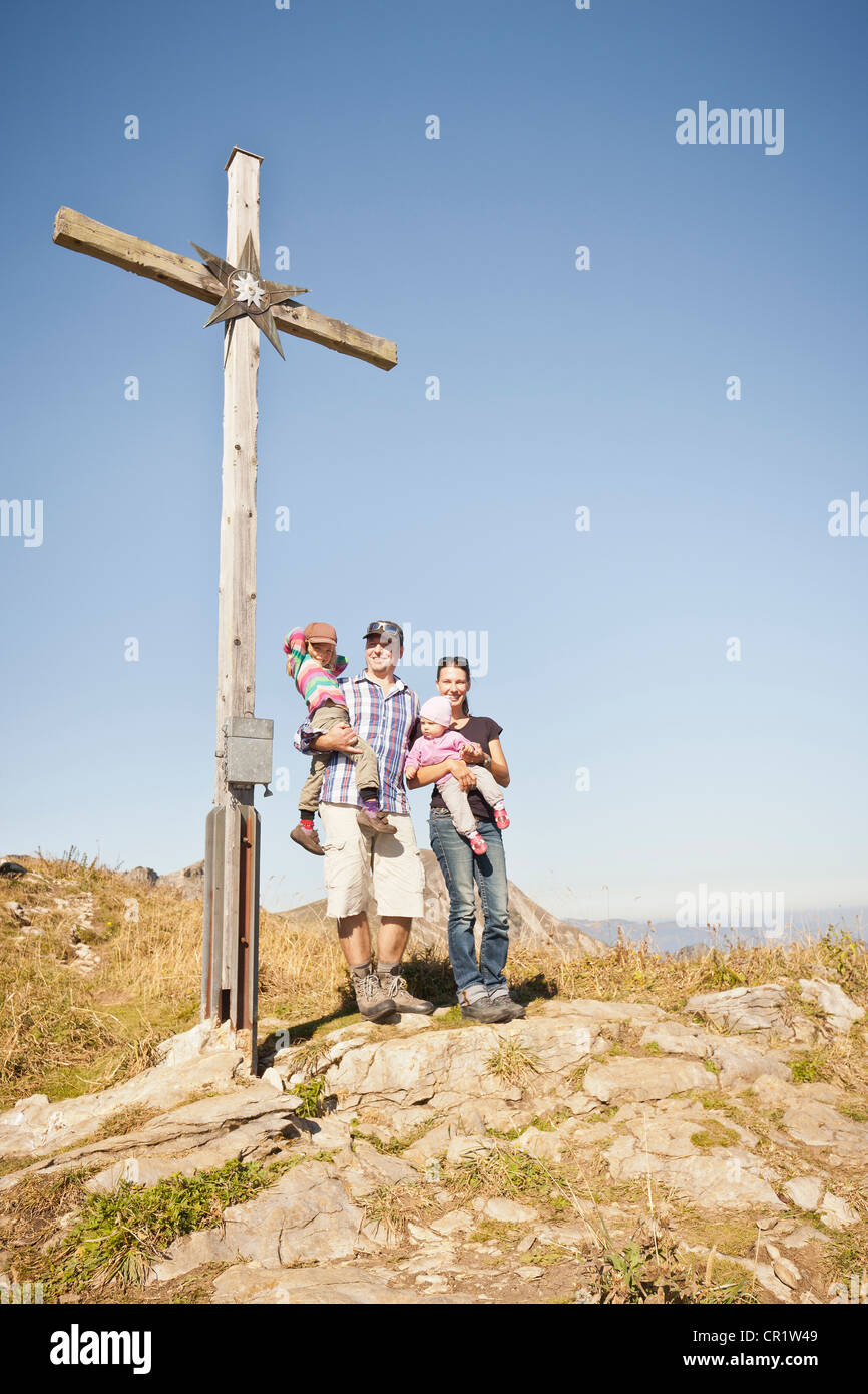 Man standing under cross hi-res stock photography and images - Alamy