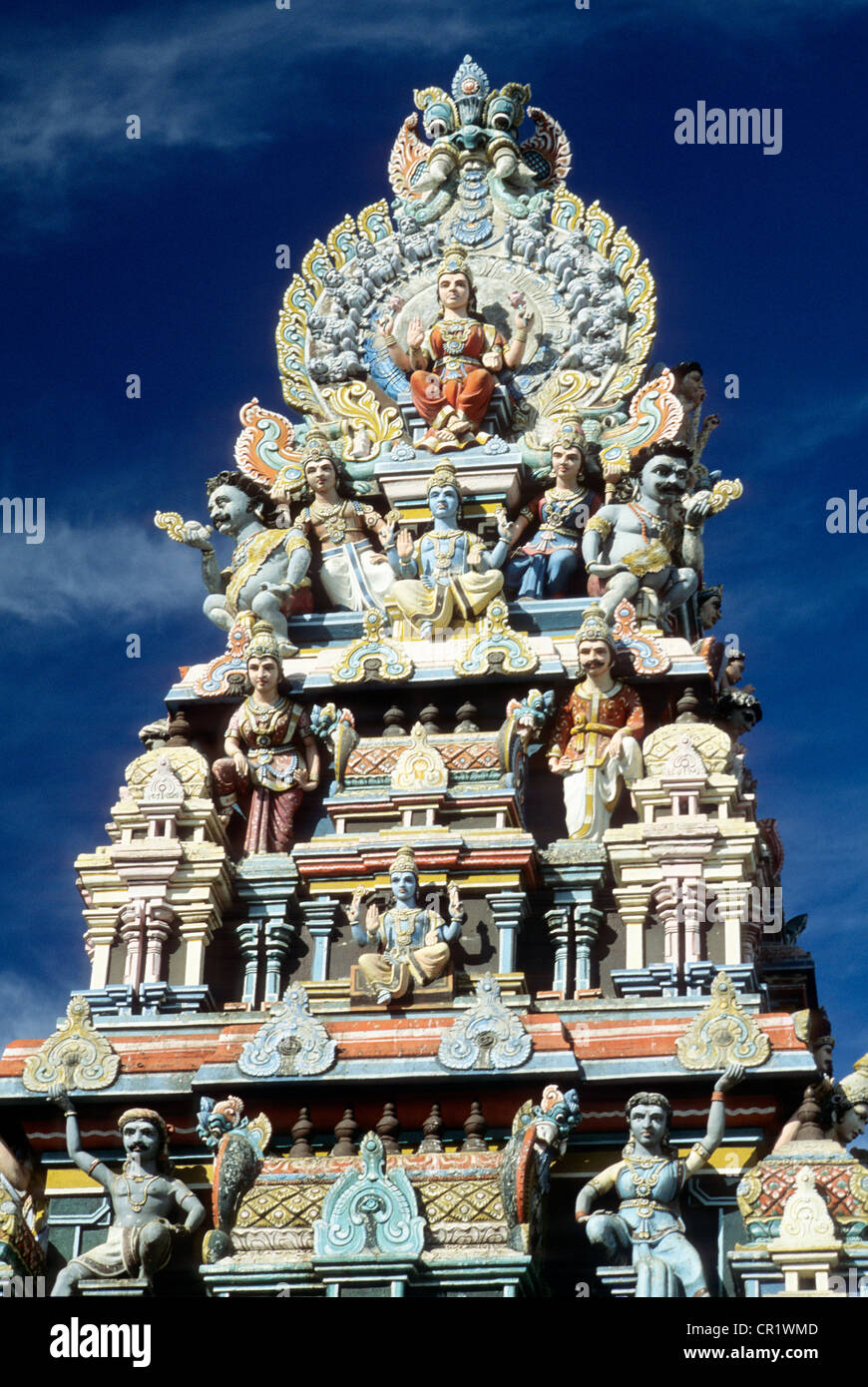Tamil temple mauritius island hi-res stock photography and images - Alamy