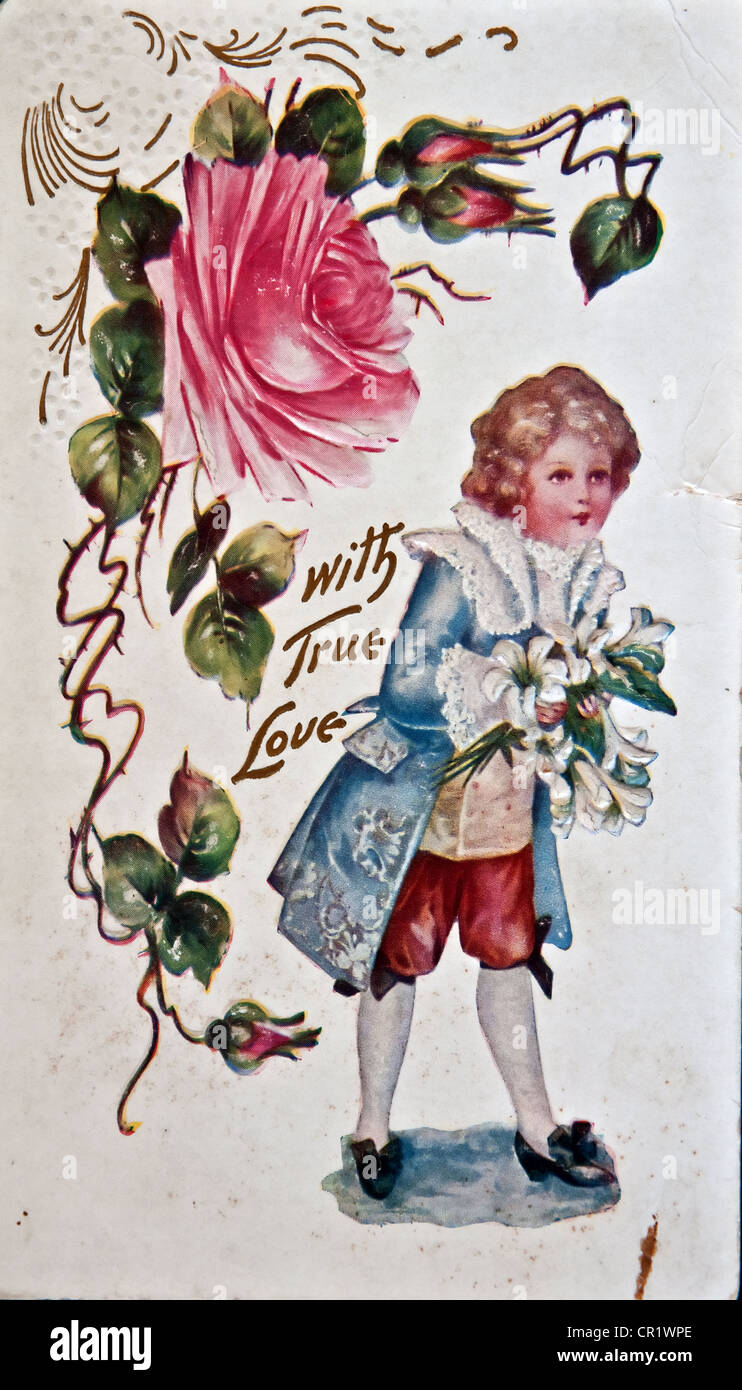 Old notecard hi-res stock photography and images - Alamy