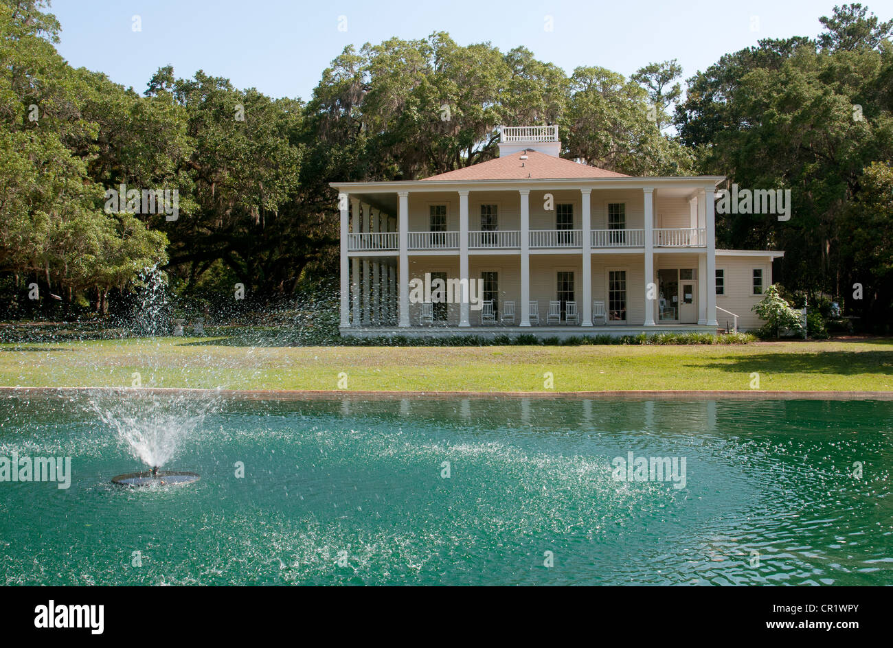 Wesley House in the Eden Gardens State Park in Point Washington ...