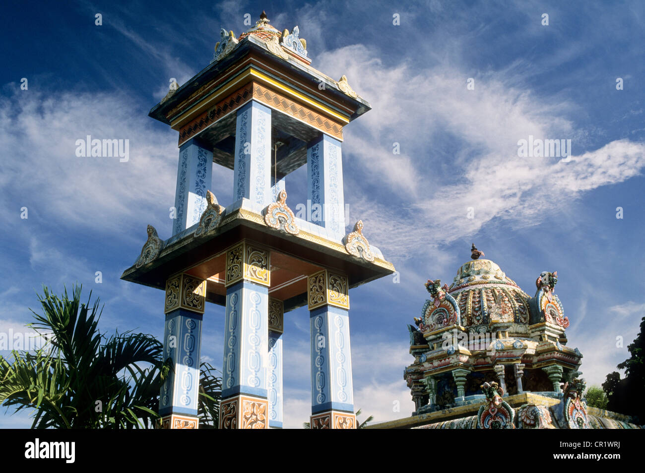 Tamil temple mauritius island hi-res stock photography and images - Alamy