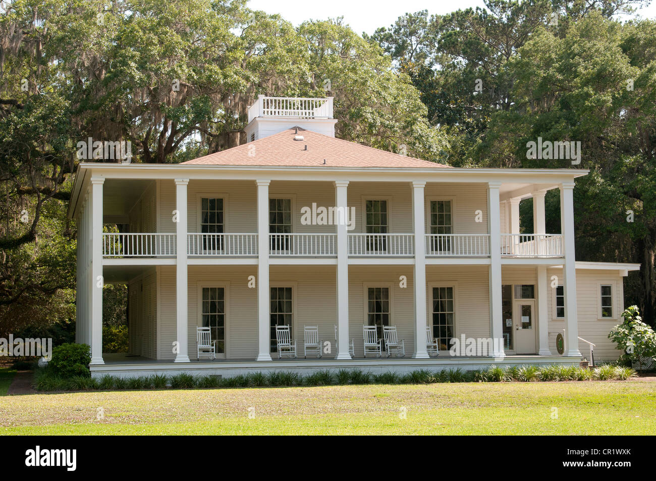 Wesley House in the Eden Gardens State Park in Point Washington ...