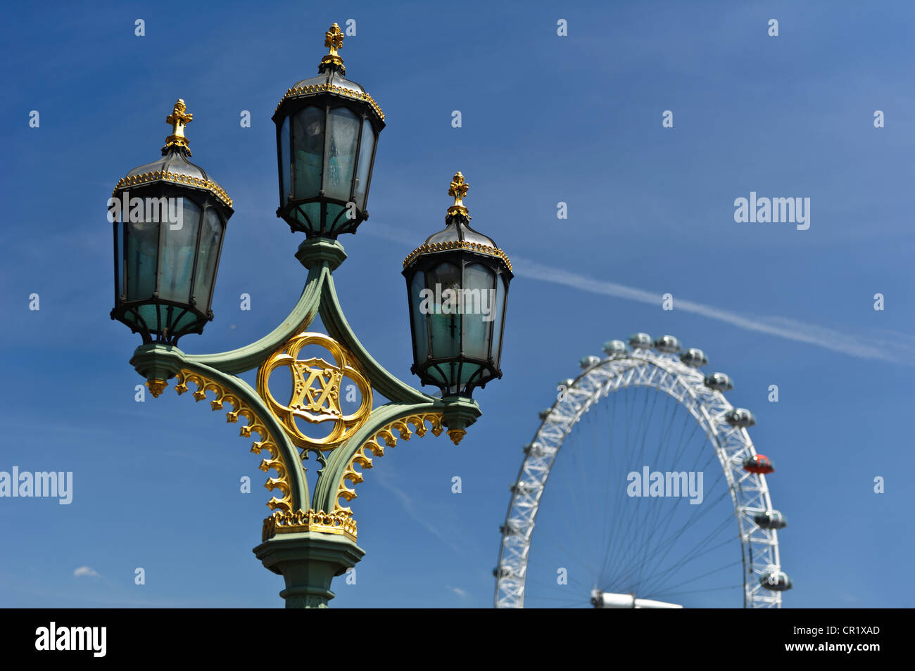 British street lamp post, London, England Stock Photo - Alamy