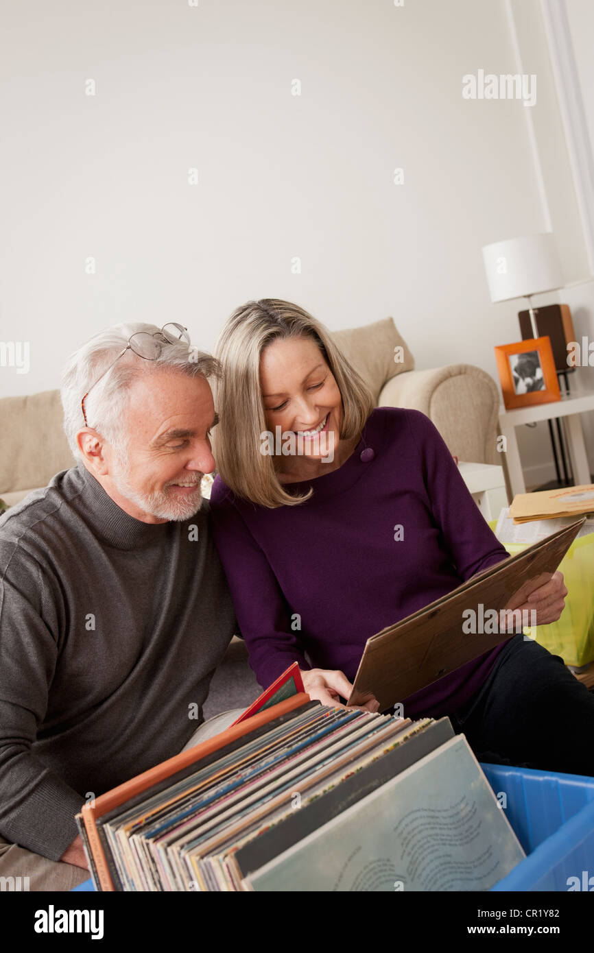 Vinyls man hi-res stock photography and images - Alamy