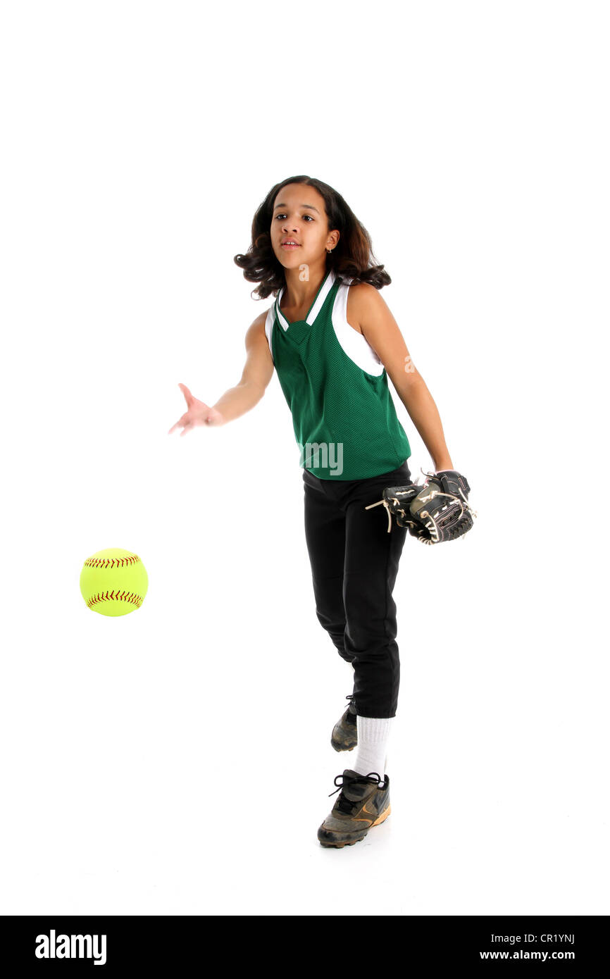 Softball pitch hi-res stock photography and images - Alamy