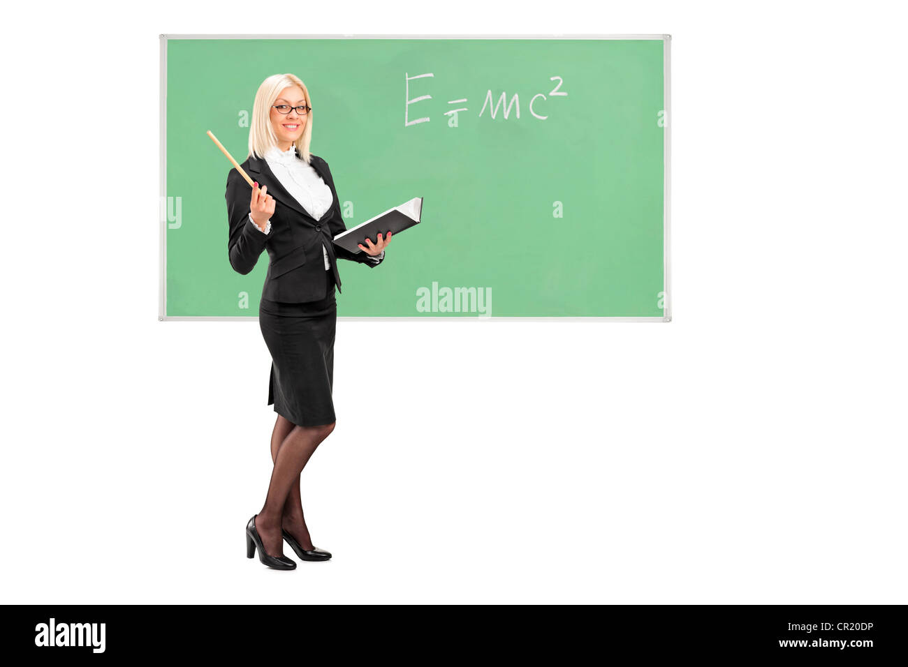 Woman in classroom teacher Cut Out Stock Images & Pictures - Alamy