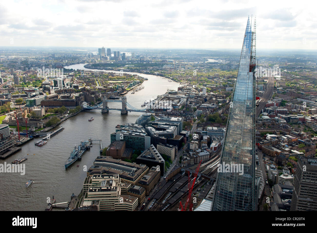 Aerial air shard hi-res stock photography and images - Alamy