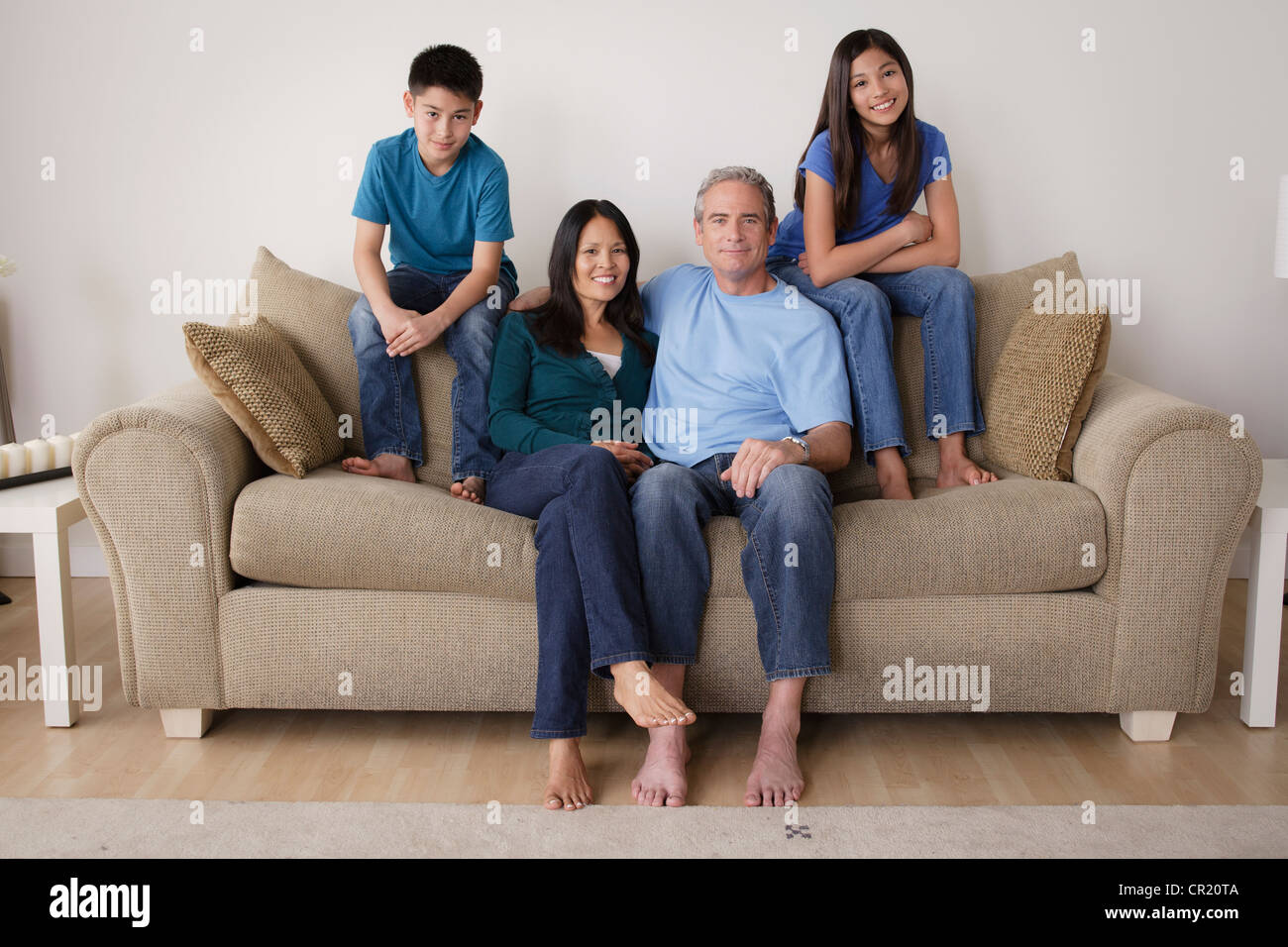 USA, California, Los Angeles, Family portrait Stock Photo - Alamy