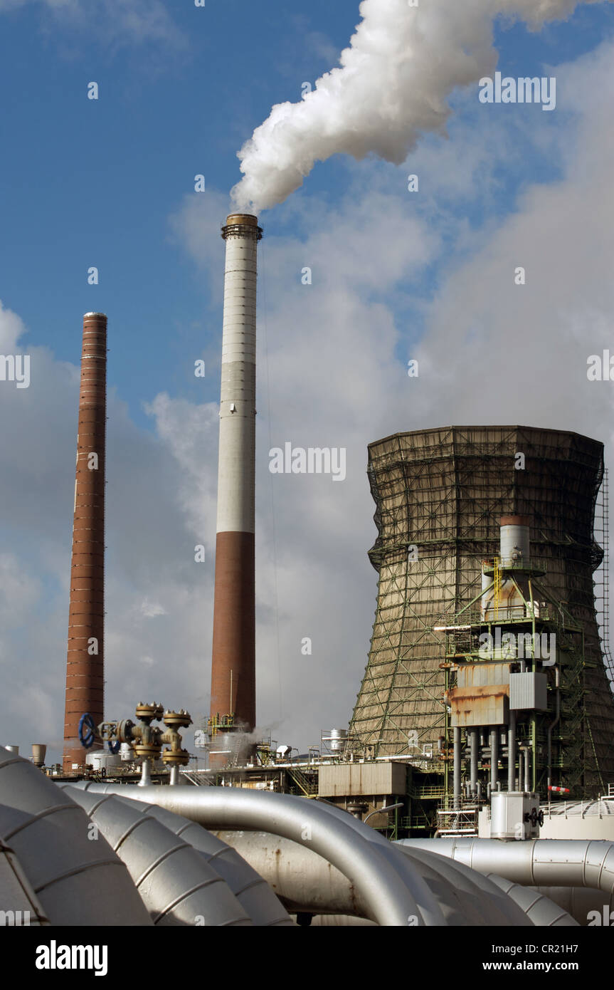 Oil refinery Germany Stock Photo - Alamy