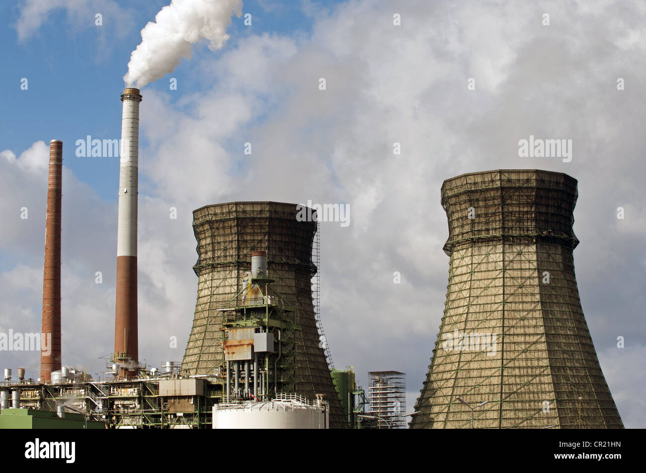Oil refinery Germany Stock Photo - Alamy