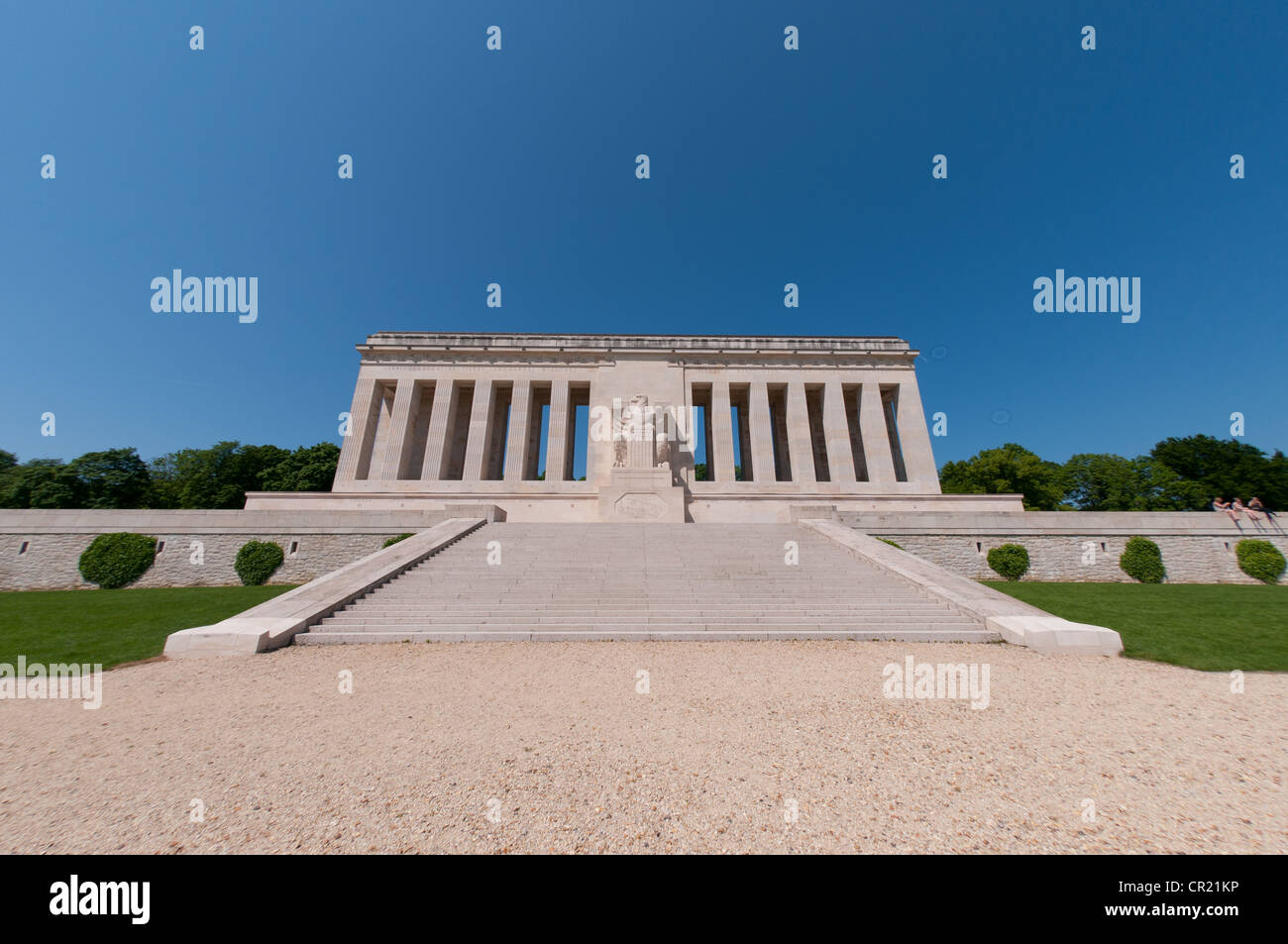 Chateau-Thierry American Monument, WW1 US memorial, France Stock Photo ...