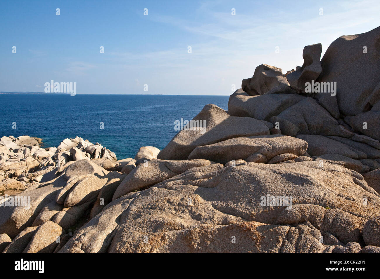 Rock formations on coastline Stock Photo - Alamy