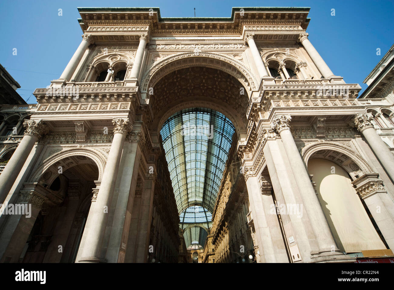 Low angle view of ornate archway Stock Photo - Alamy