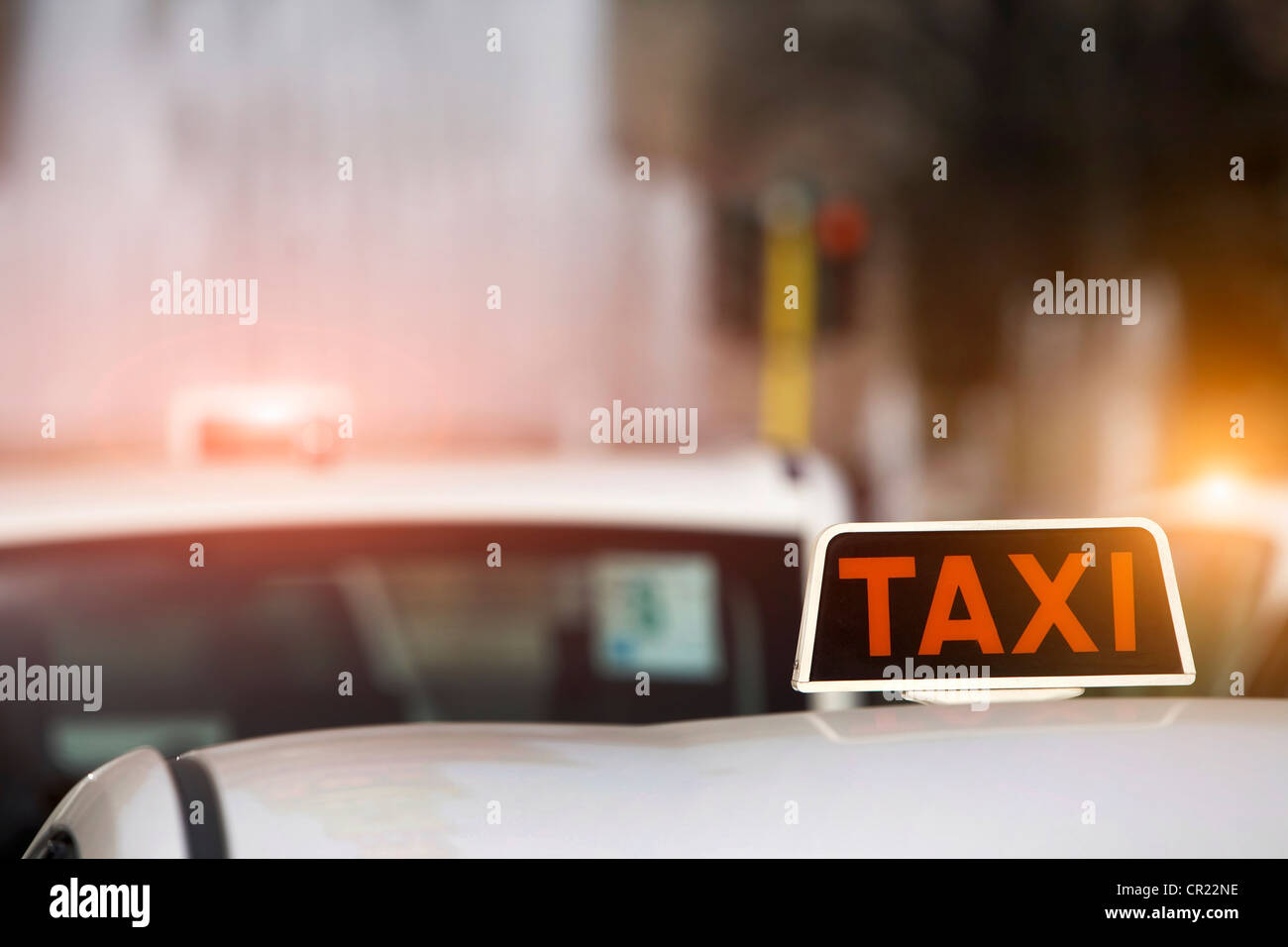 Taxi Cab Roof Sign High Resolution Stock Photography and Images - Alamy