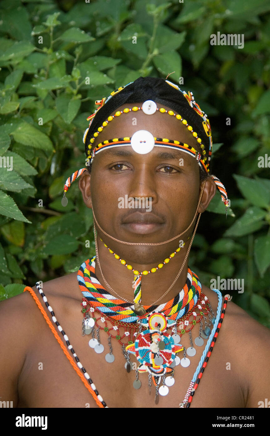 Samburu man hi-res stock photography and images - Alamy
