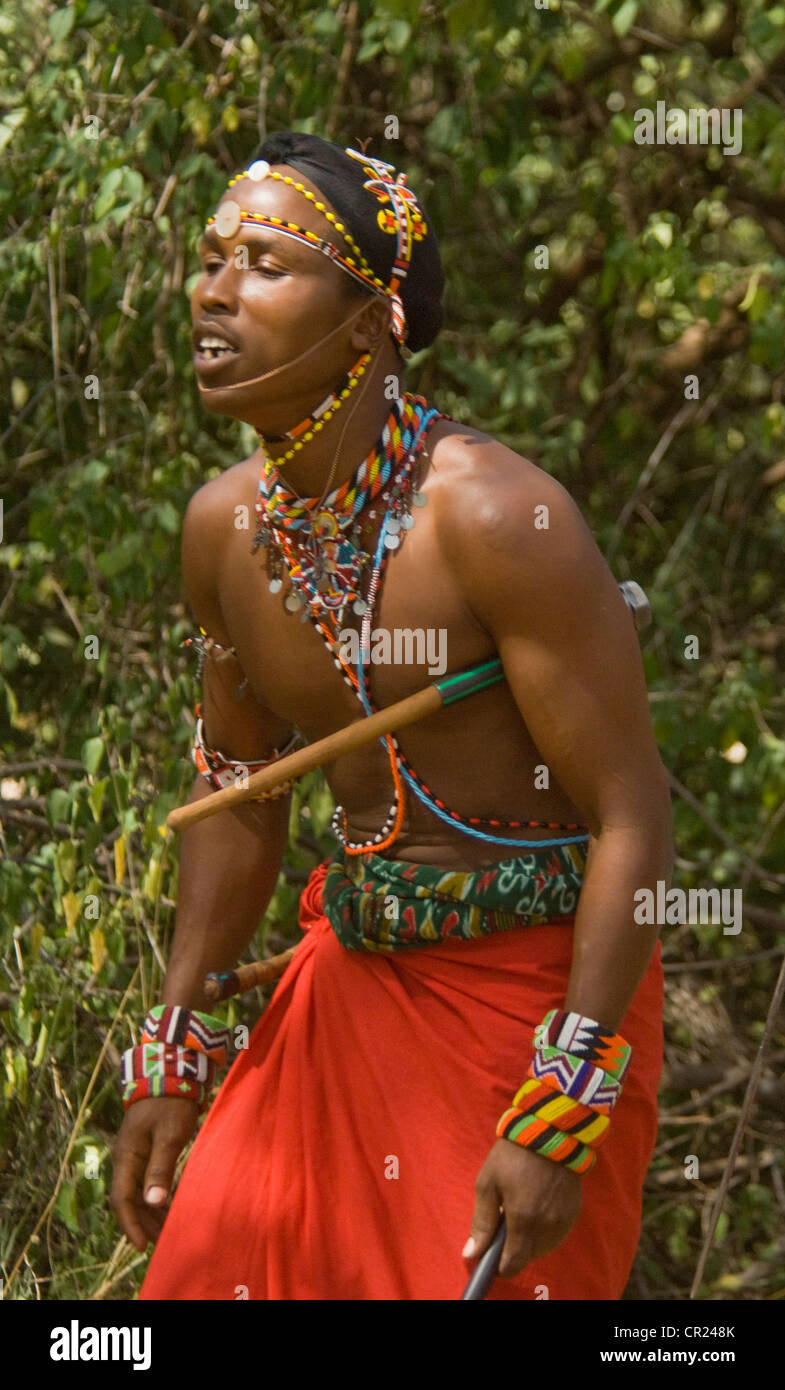 Samburu tribe dance kenya hi-res stock photography and images - Alamy