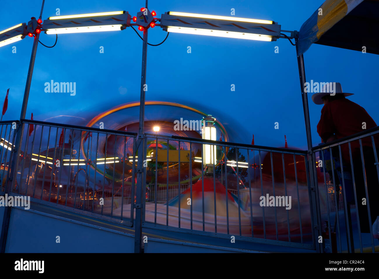 carny at the fair Stock Photo - Alamy