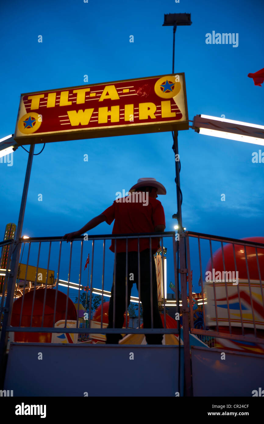 carny at the fair Stock Photo - Alamy
