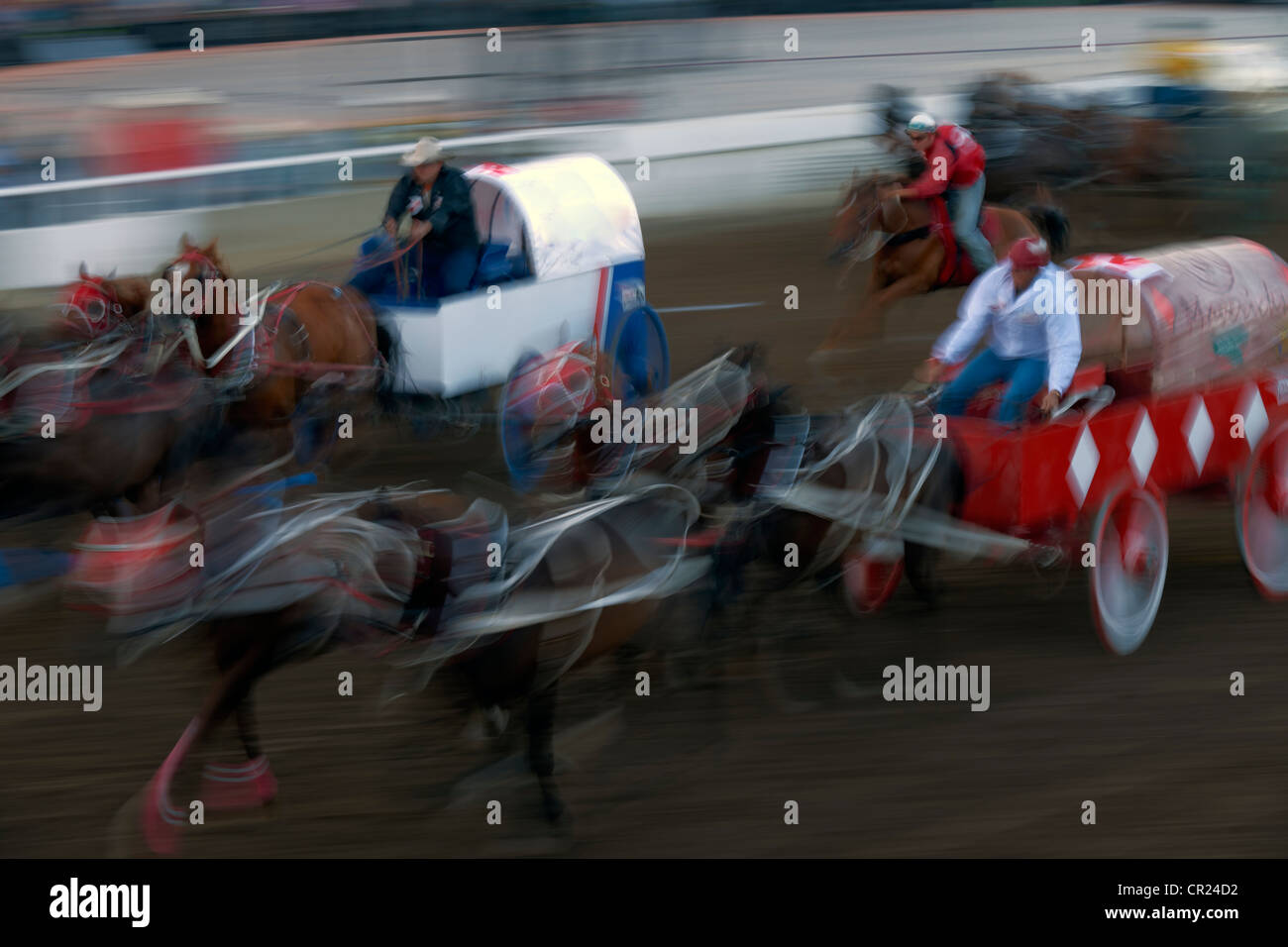 Stampede chuckwagon hi-res stock photography and images - Alamy