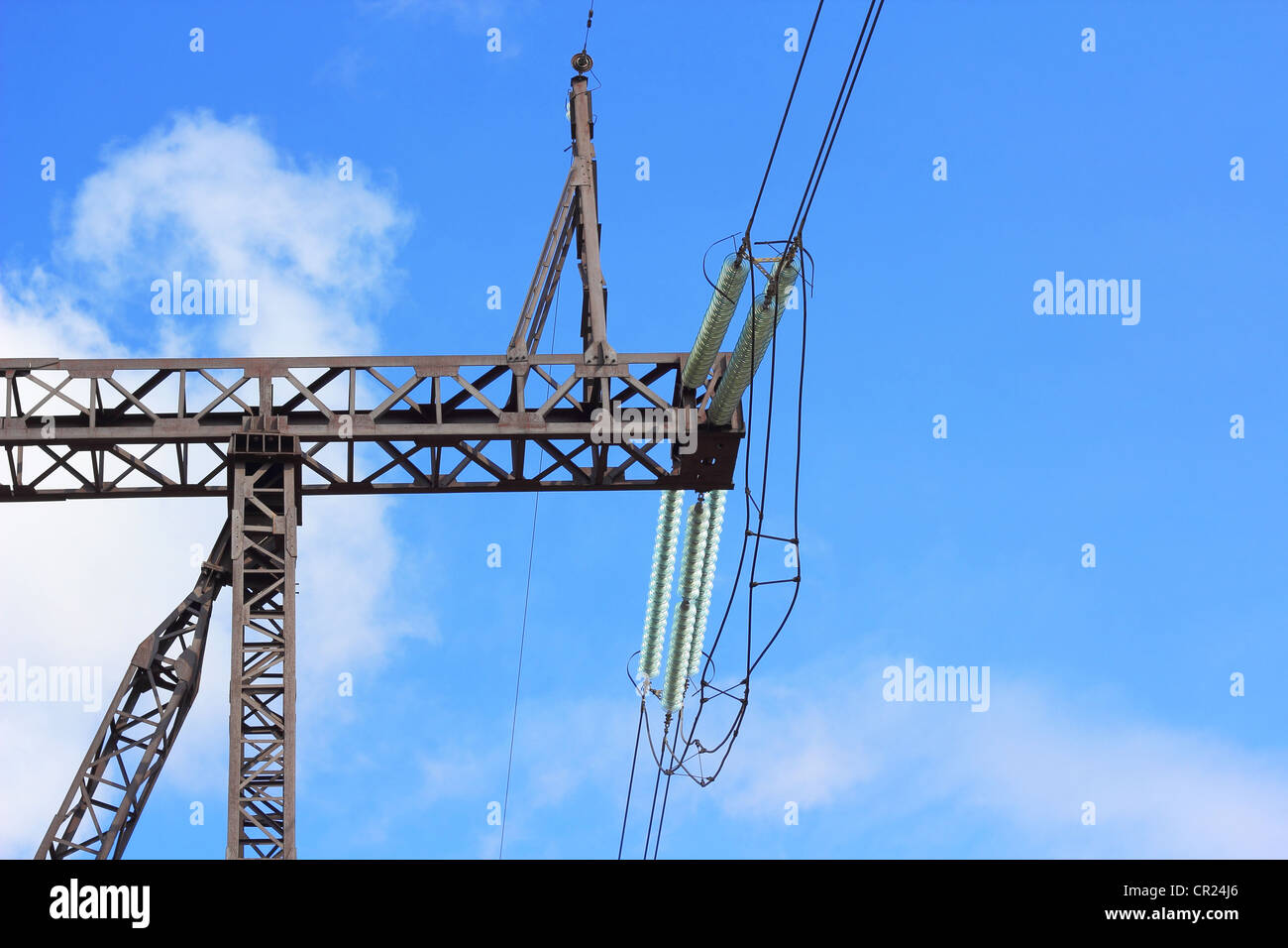 electrical grid near field Stock Photo - Alamy