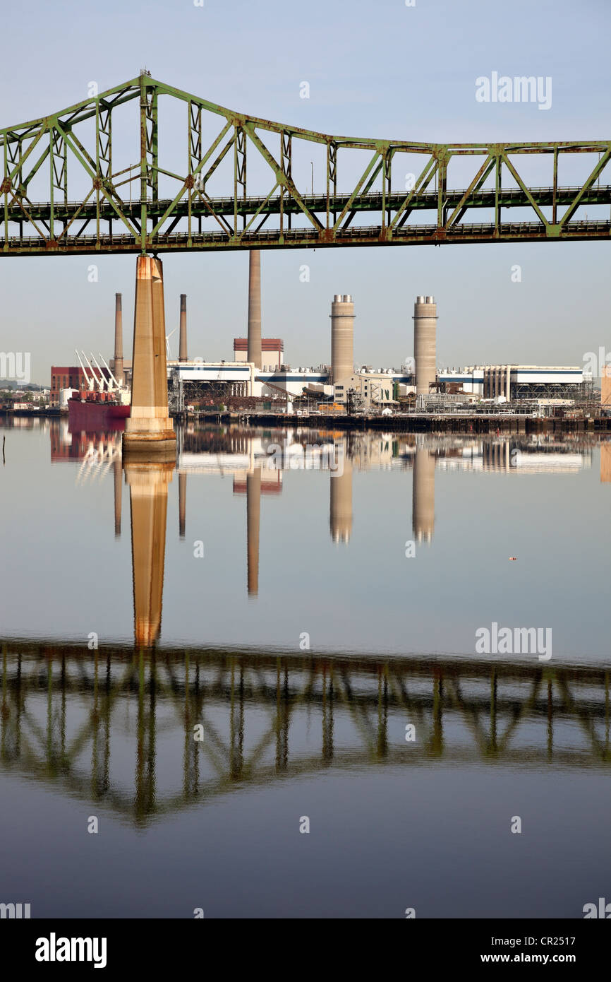 Tobin Memorial Bridge Stock Photo - Alamy