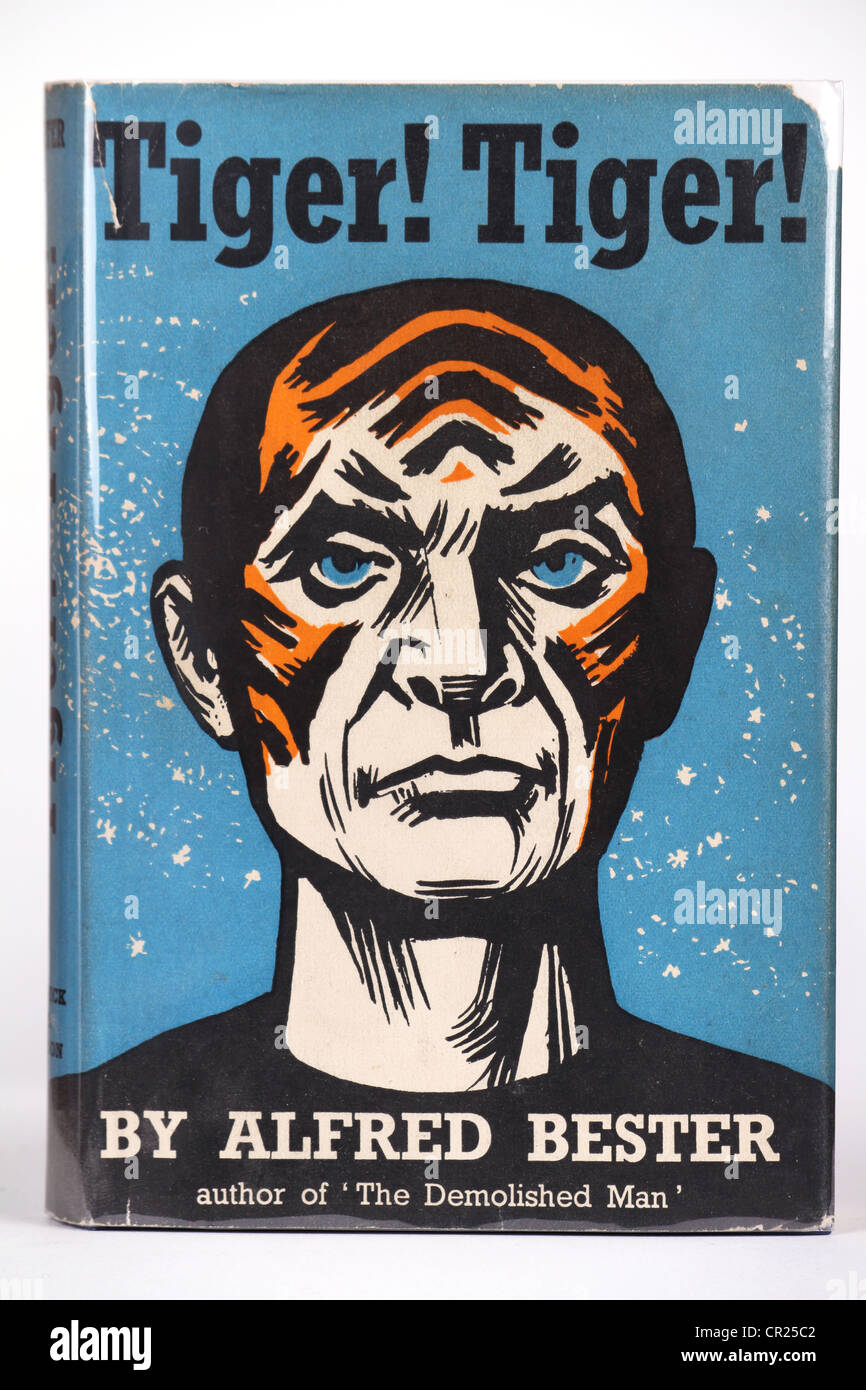 Tiger Tiger Book Cover by Alfred Bester Science Fiction Classic The ...