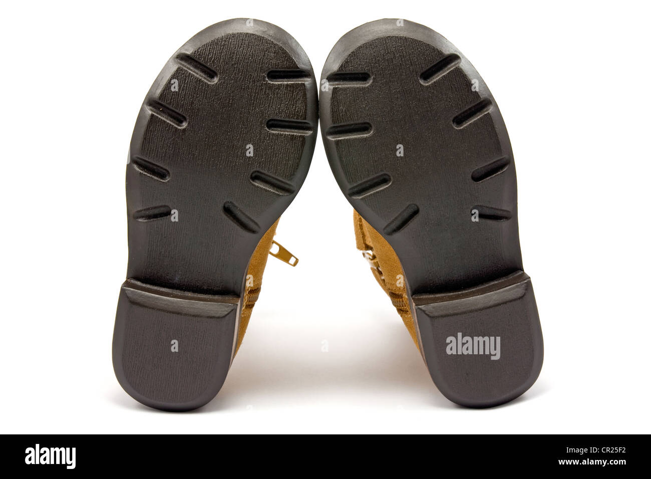 close-up of shoes soles, isolated on white Stock Photo - Alamy