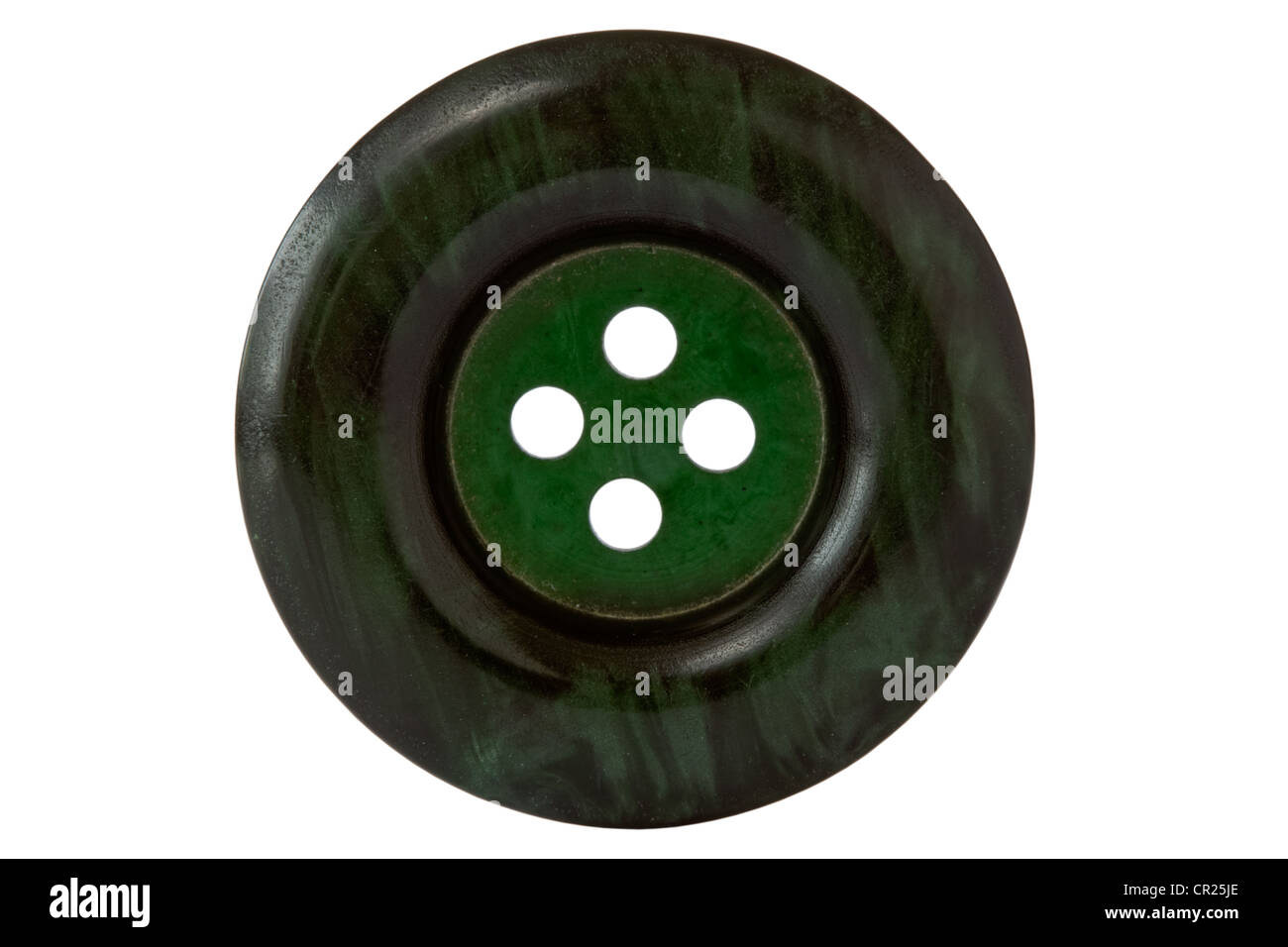 dark green clothes button ,isolated on white background Stock Photo - Alamy