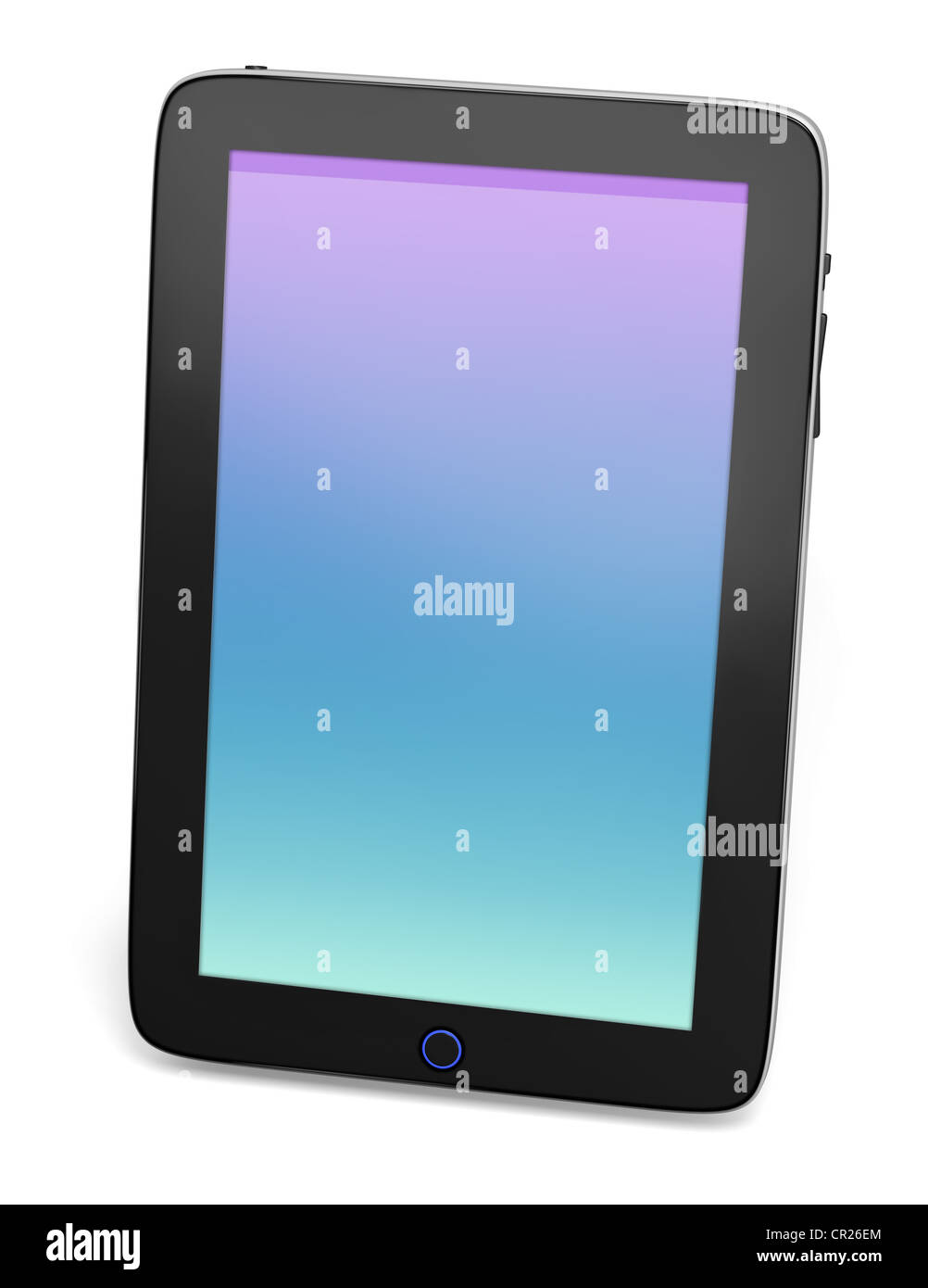 Tablet computer, 3D render Stock Photo - Alamy