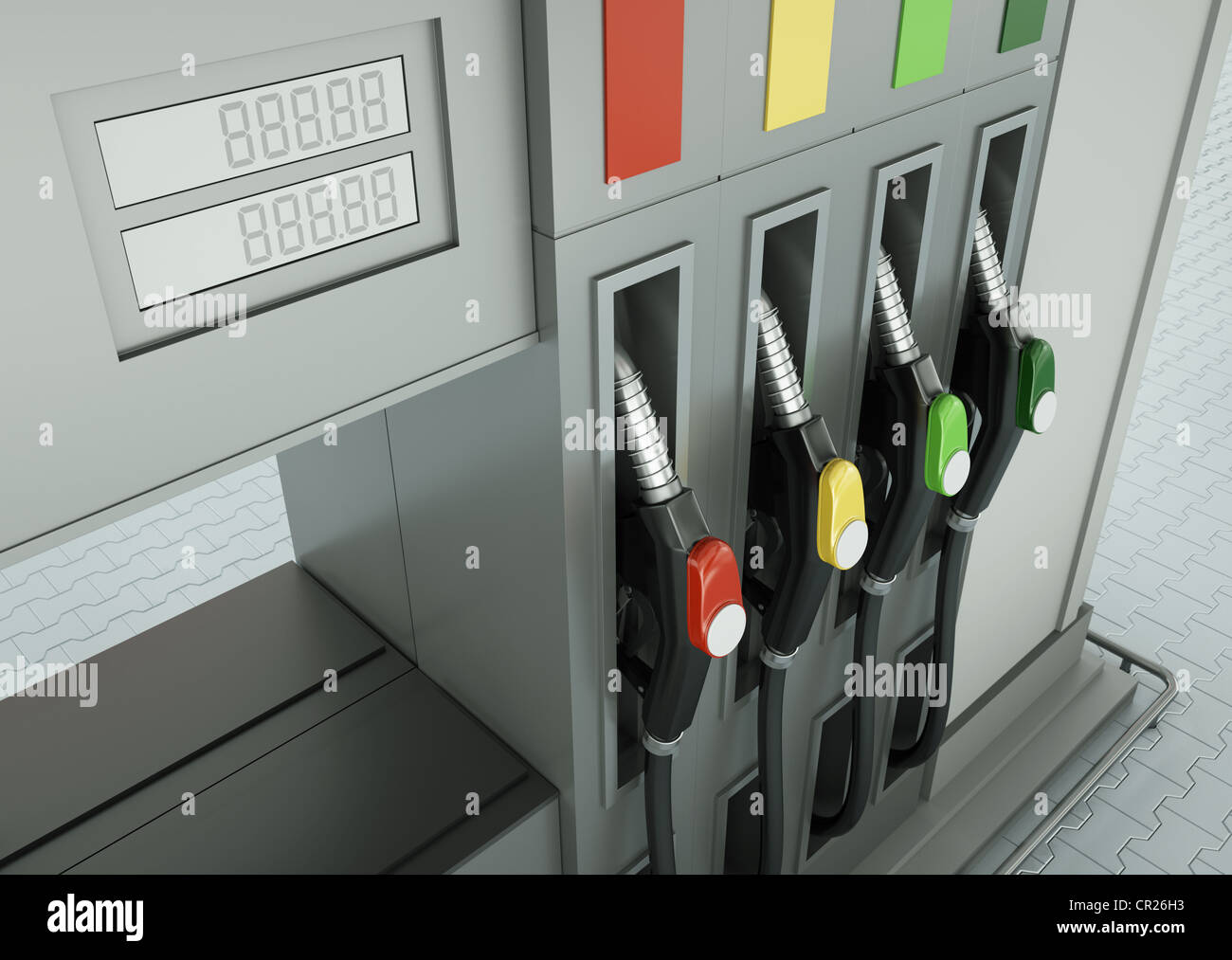 Modern diesel fuel pump display hi-res stock photography and images - Alamy