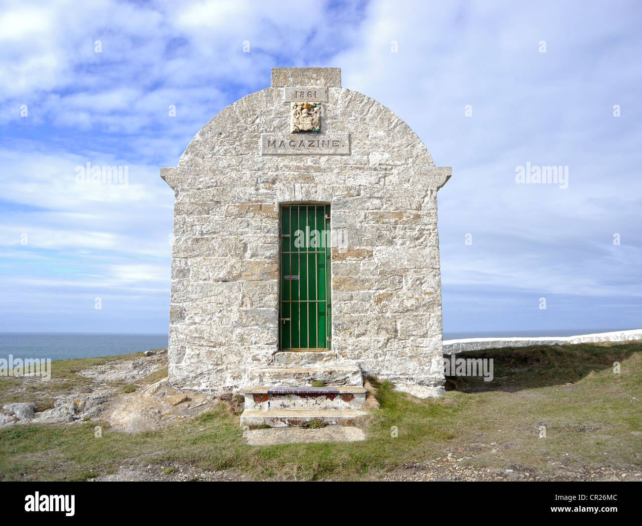 Fog cannon shell magazine at North Stack fog warning station, Holy ...