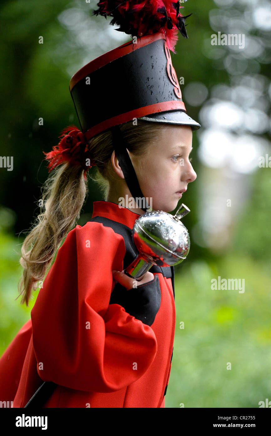 Marching Bands on Parade. Pictured during a competition in north west ...