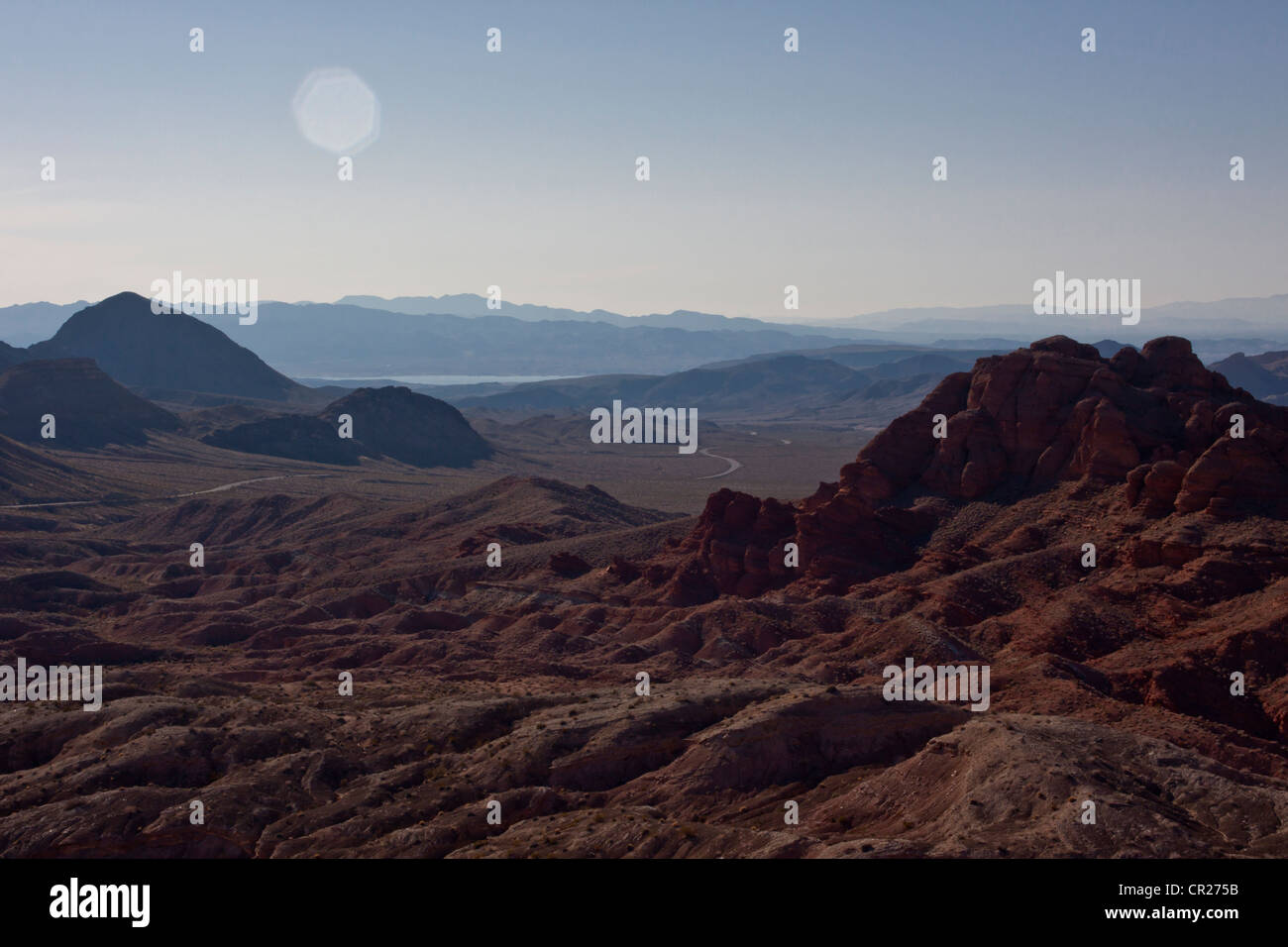 Mojave desert just outside Las Vegas, Nevada, USA Stock Photo - Alamy