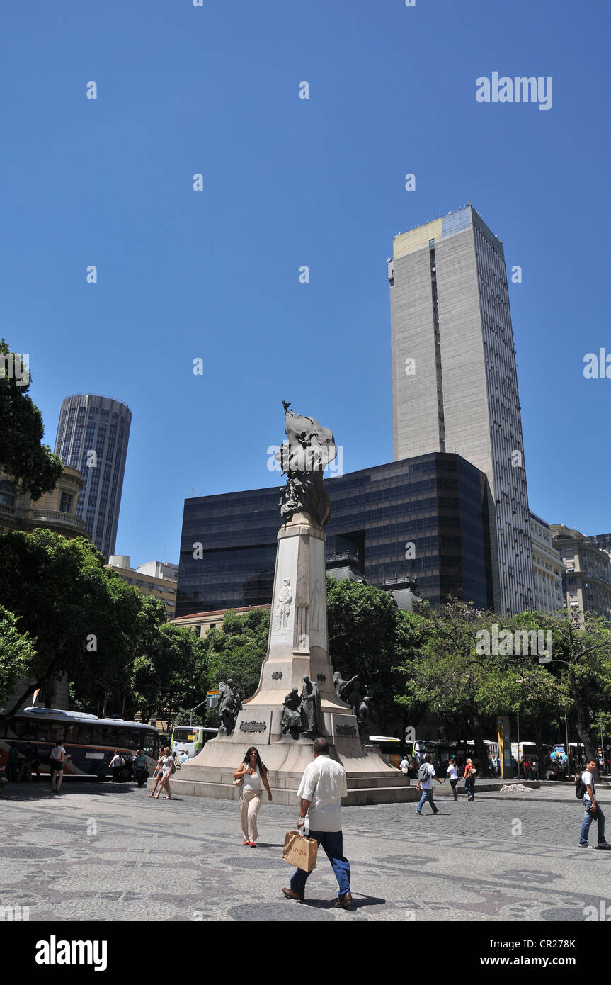 square Rio de Janeiro Brazil Stock Photo - Alamy