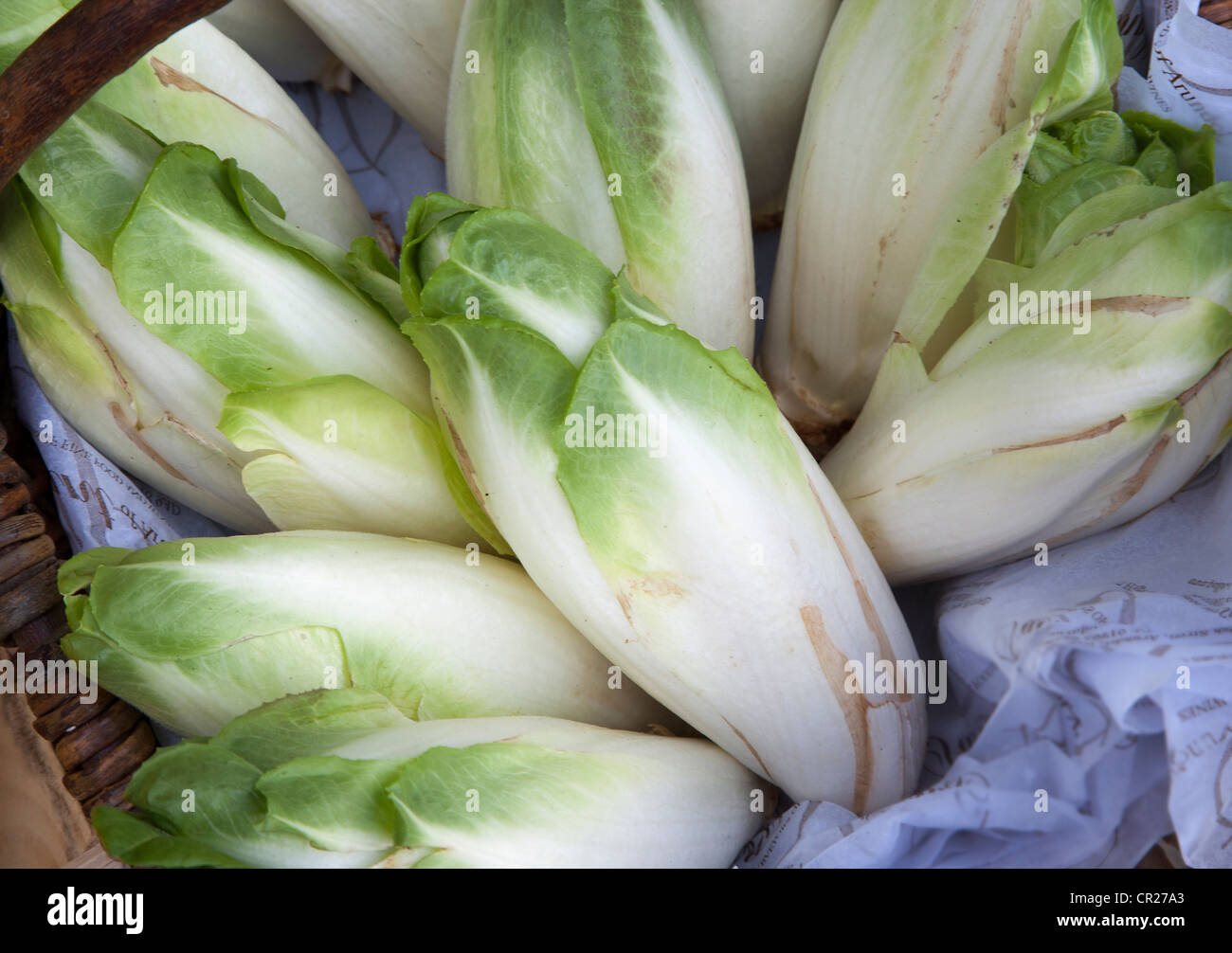 Market stall with chicory hi-res stock photography and images - Alamy