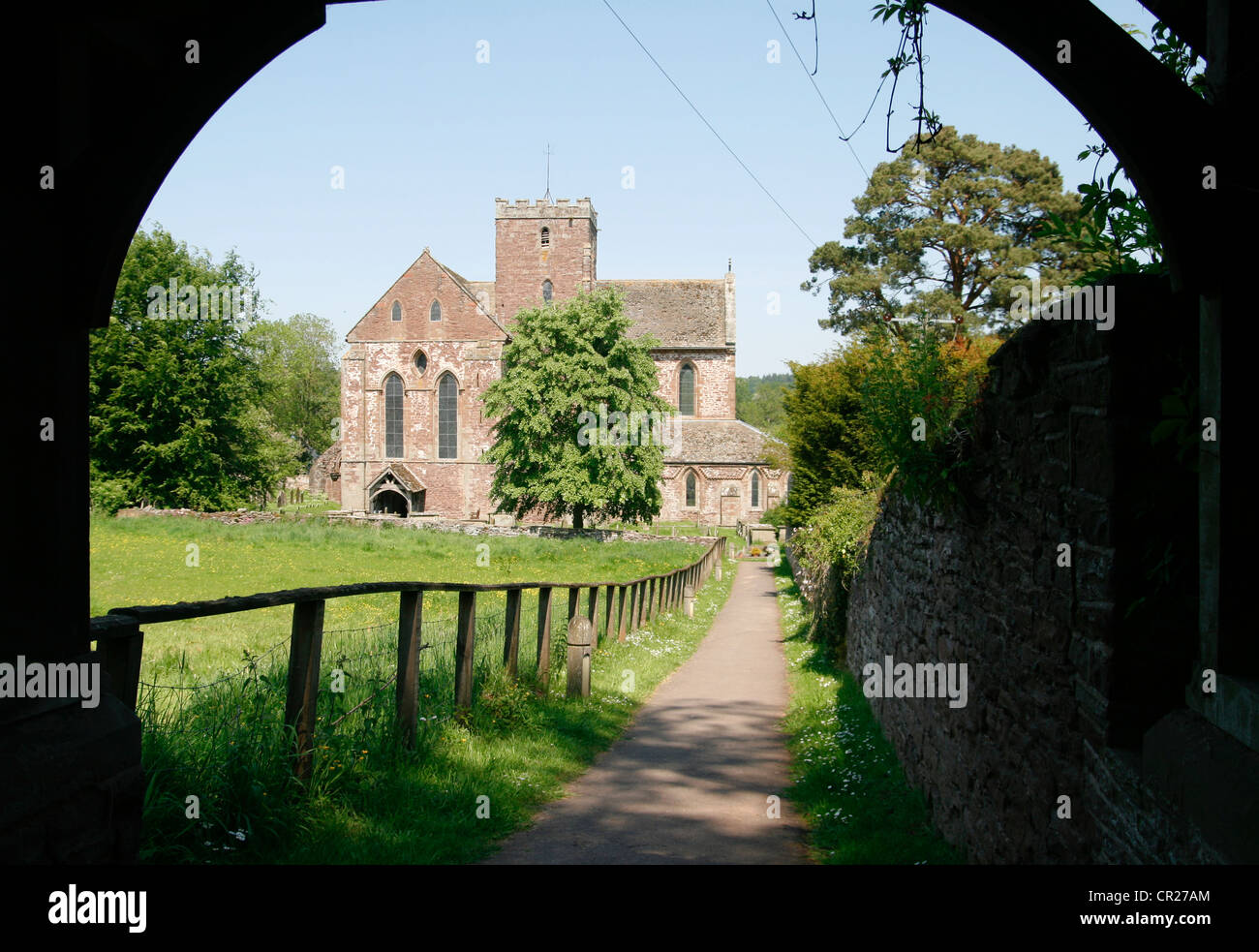 Dore Abbey St. Mary's Parish church Abbey Dore Golden Valley ...