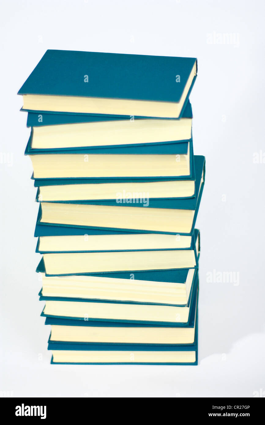 Stack of books Stock Photo - Alamy