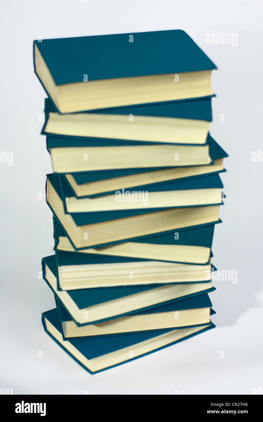 Stack of books Stock Photo - Alamy
