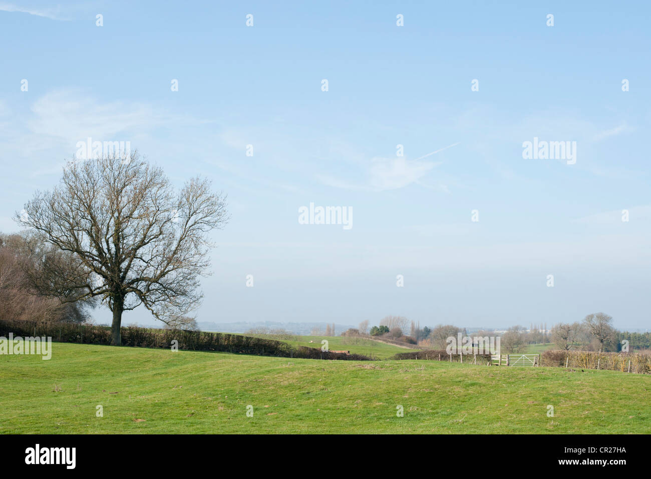 Countryside surrounding the parish village of Great Oxendon ...