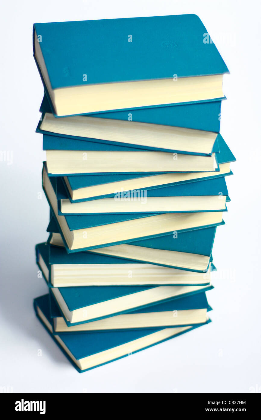 Stack of books Stock Photo - Alamy