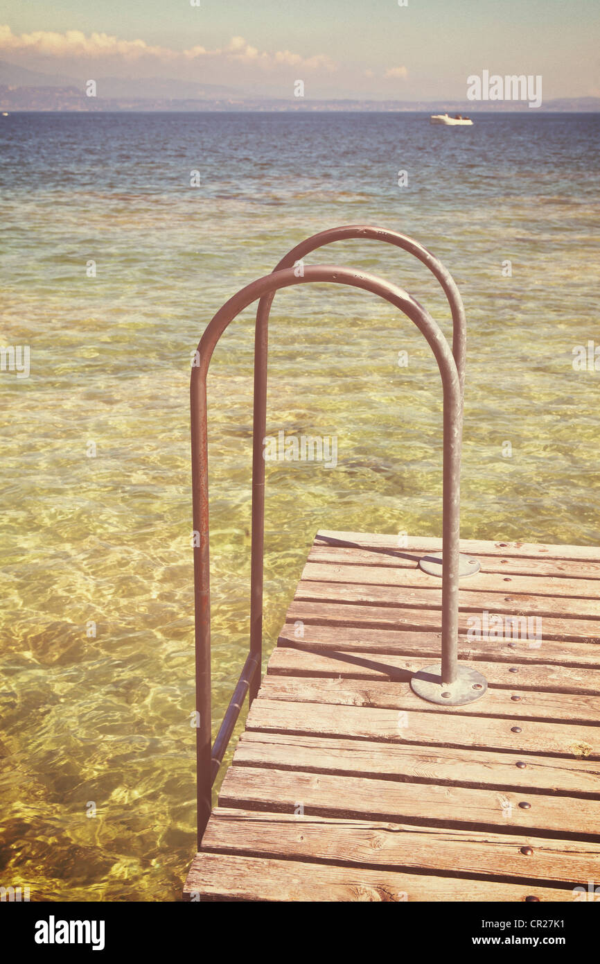 Jetty ladder hi-res stock photography and images - Alamy