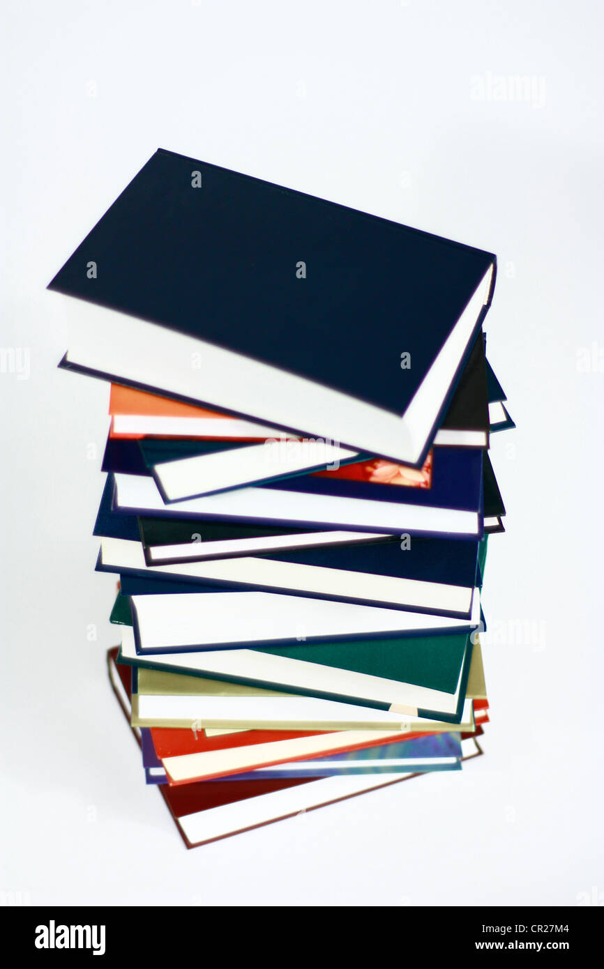 Stack of books Stock Photo - Alamy