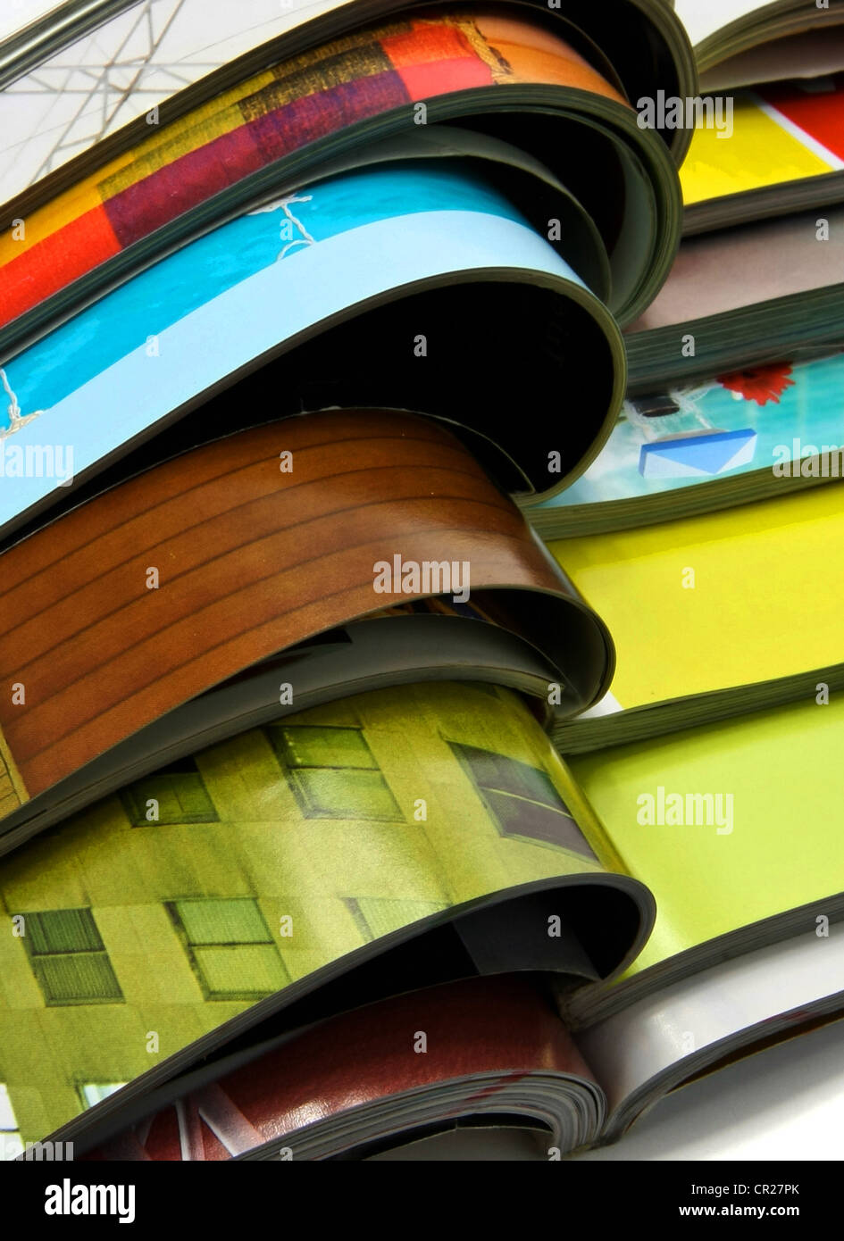 a pile of magazines Stock Photo - Alamy