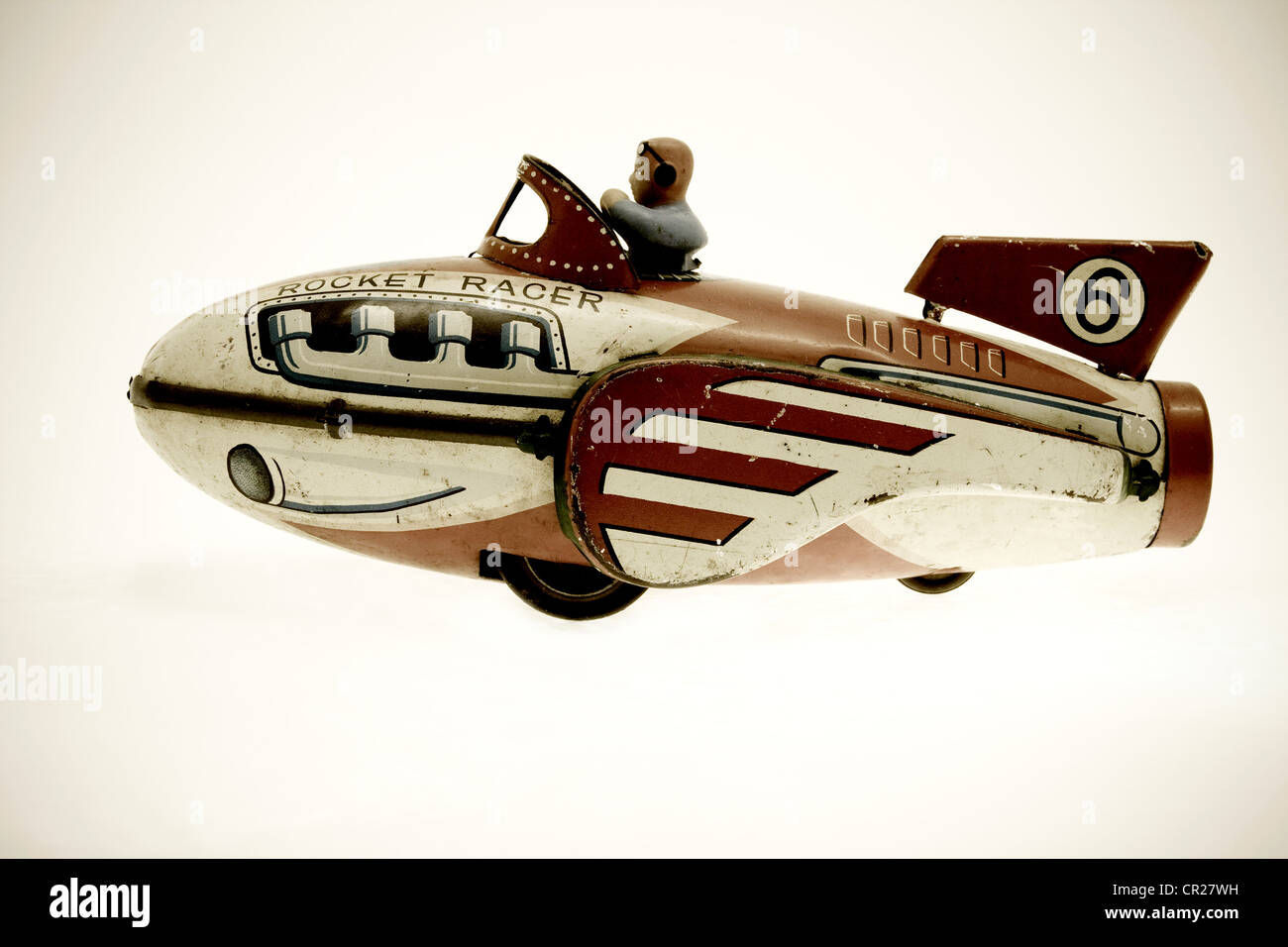 old rocket toy Stock Photo - Alamy